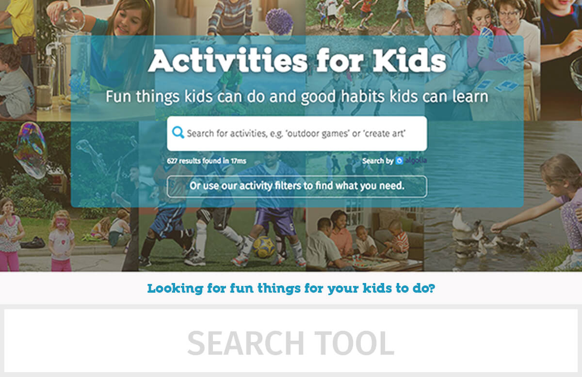 Screen-free Activities for Kids Search Tool | Habyts